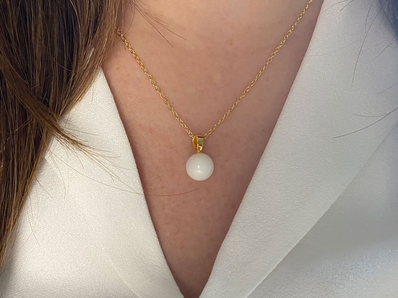 Mother of Pearl | Breastmilk Necklaces | KeepsakeMom