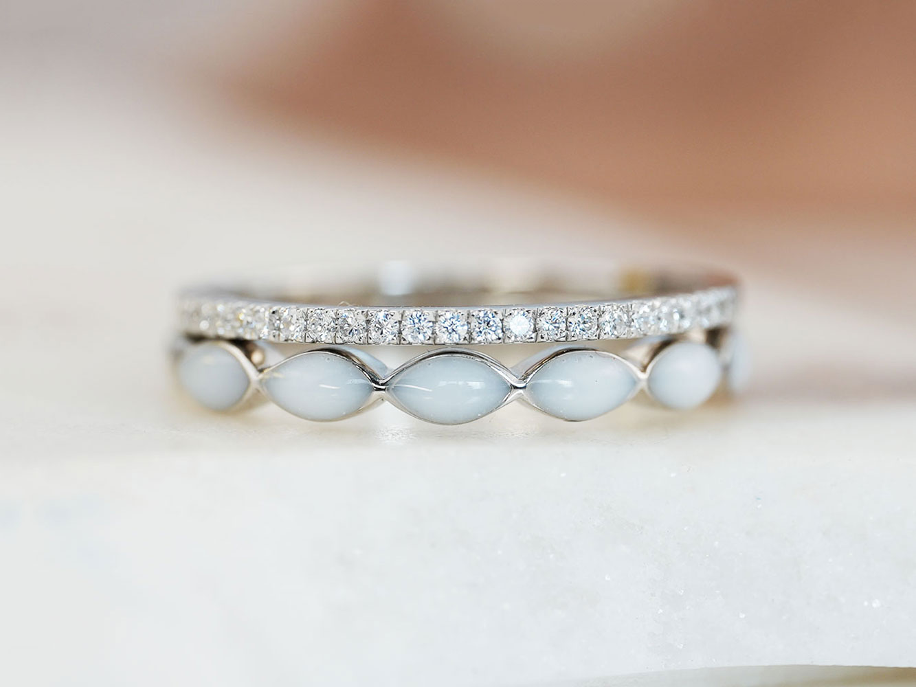 Love All Around | Breast Milk Rings, 14K Gold Breast Milk Jewelry ...