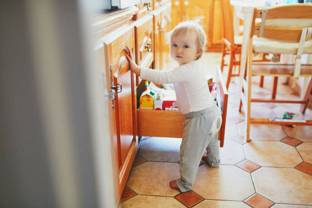 Tips for Baby Proofing the House I KeepsakeMom
